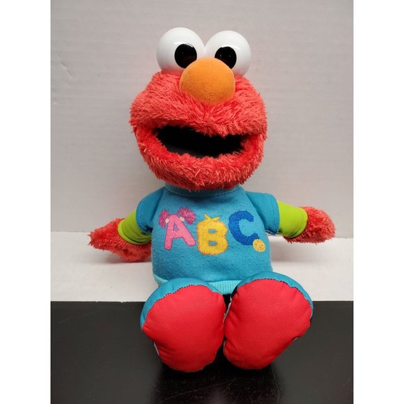 Hasbro | Toys | Hasbro Sesame Street Baby Elmo Abc Talking 2 Plush ...